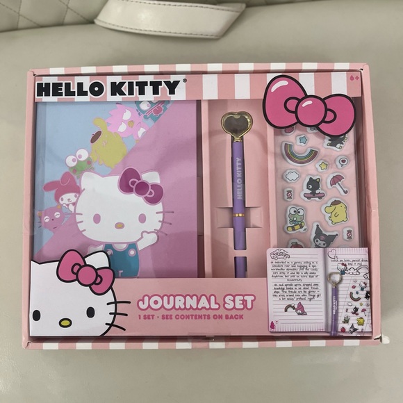 Hello Kitty | Toys | Hello Kitty Sanrio Journal Set 8 Pages Pen ...